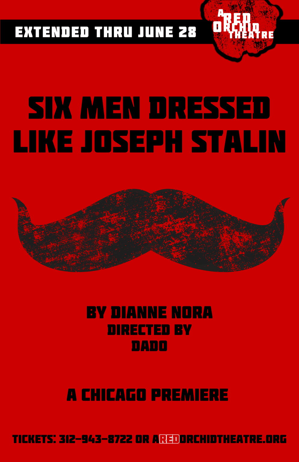 Six Men Dressed Like Joseph Stalin – A Red Orchid Theatre